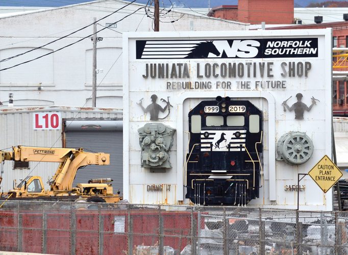 Norfolk Southern furloughs 86 employees at Juniata shop | News, Sports, Jobs - Altoona Mirror